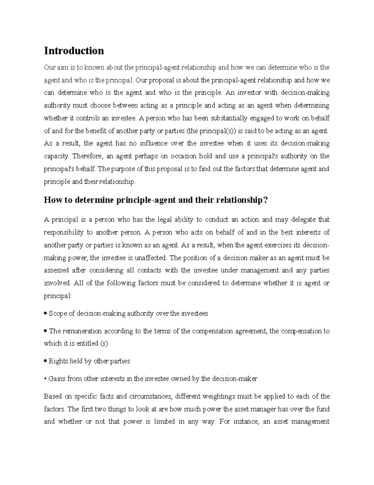 Introduction - a good materials - Introduction Our aim is to known ...