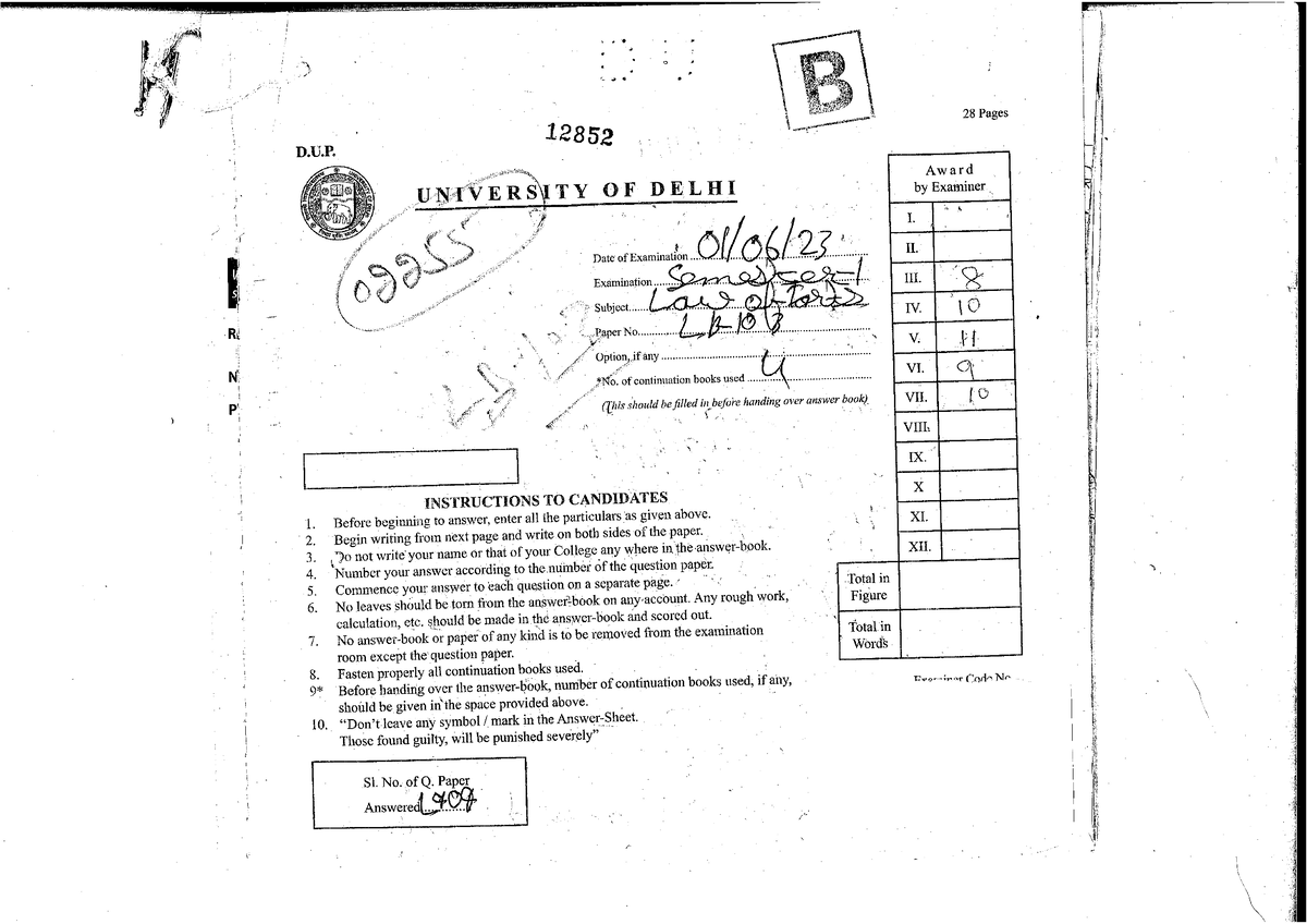 2255 Paper No LB-103 - B 28 Pages 12852 D.U. LTDV Award UNIVERSITY OF ...