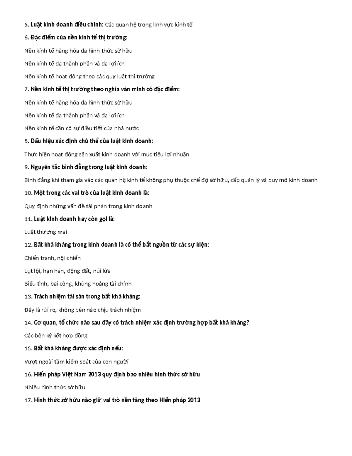 LKD- TRAC Nghiem - LKD - Luật kinh doanh điều chỉnh: Các quan hệ trong ...