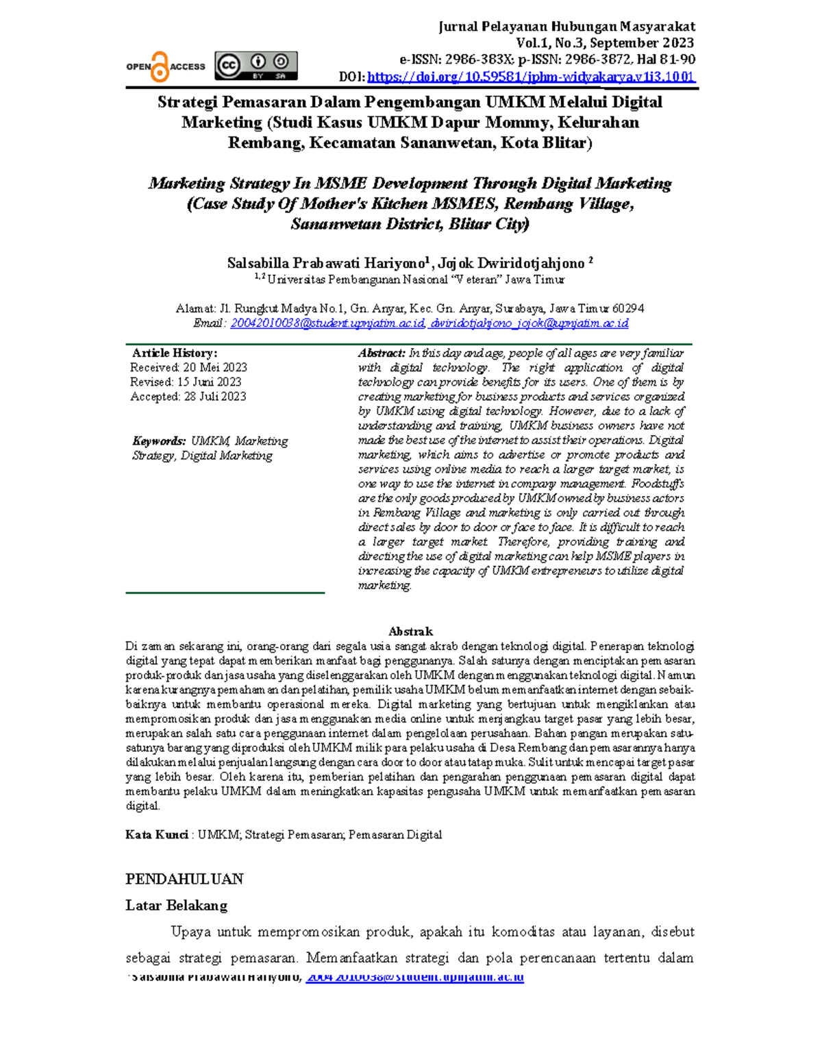 JPHM+Vol.1,+No.3,+September 2023+hal+81-90.d - Jurnal Pelayanan ...
