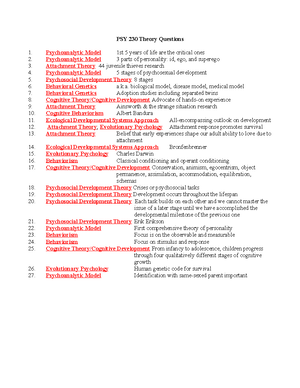 PSY 230 Ch. 9 Notes - CHAPTER NINE: COGNITIVE, EMOTIONAL, AND SOCIAL ...