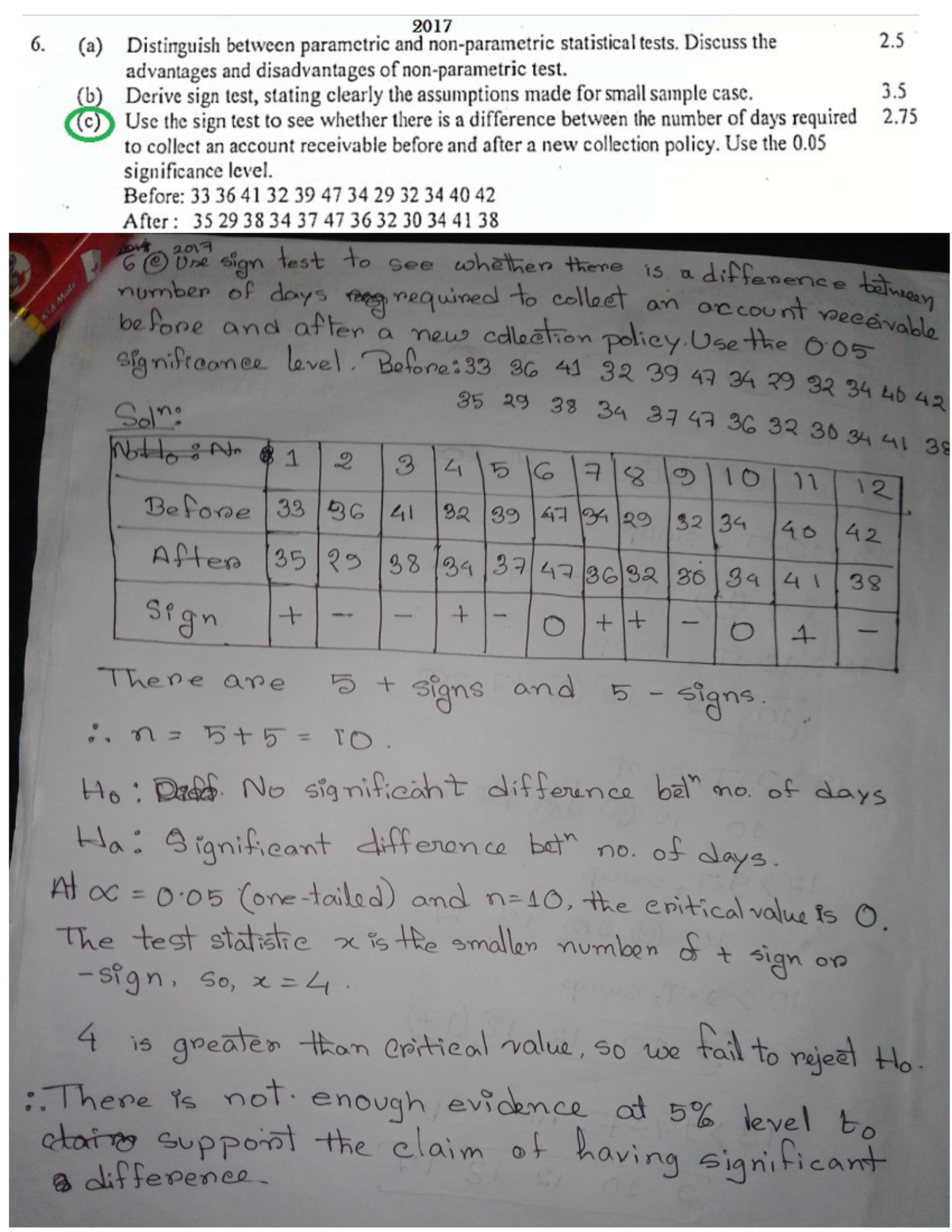 Previous years mathematical questions solve STAT2111 - Theory of Statistics - Studocu