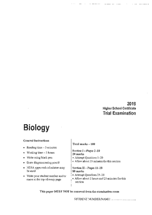 Genetics Revision Booklet complete - Genetics Year 10 Science Revision ...