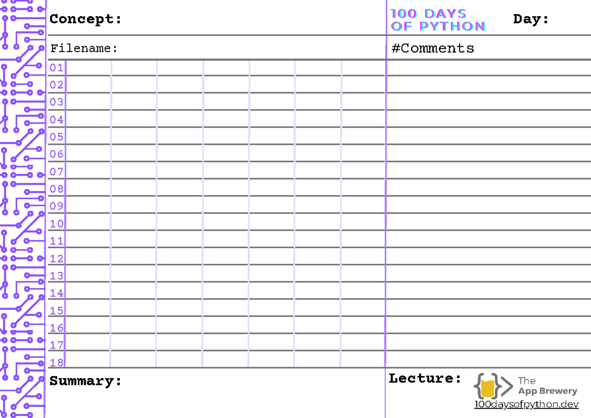 003 Coding-Notebook-Sheets-to-Print - Electrical and Electronic ...