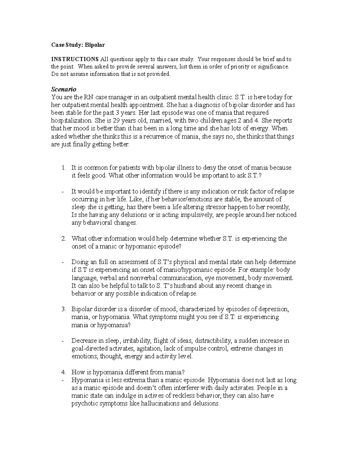 Case Study-cffed 570-5491-4f3a-a363-85be57088 b25 - Case Study: Bipolar ...