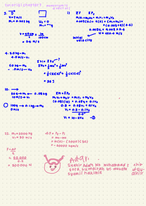 PHY110 MOTION NOTES - Physics - Studocu