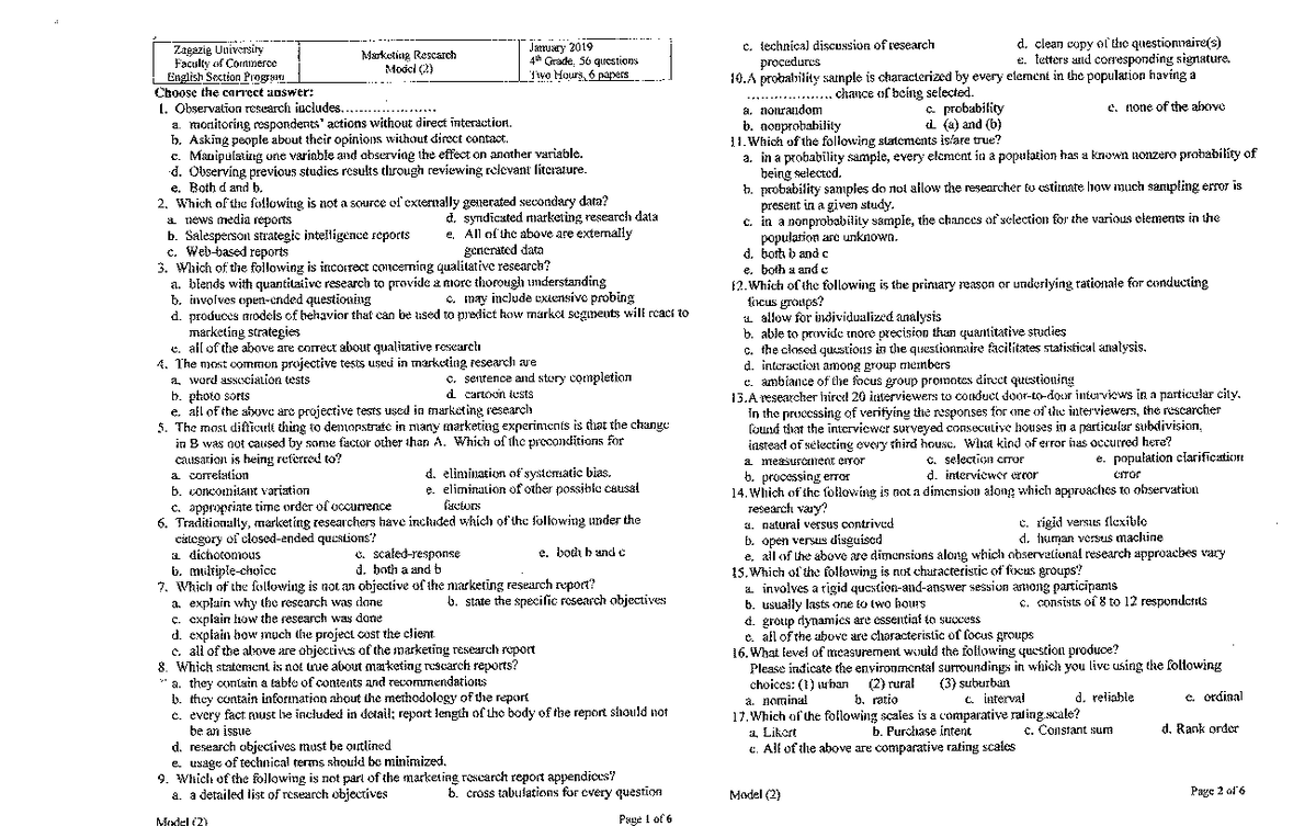 Exam 2019, questions - Project Management - Studocu