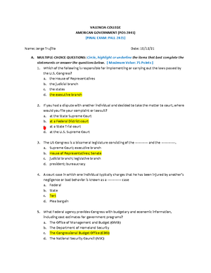 Unit 1 Study Guide - good answers - Unit 1: Foundations of American ...