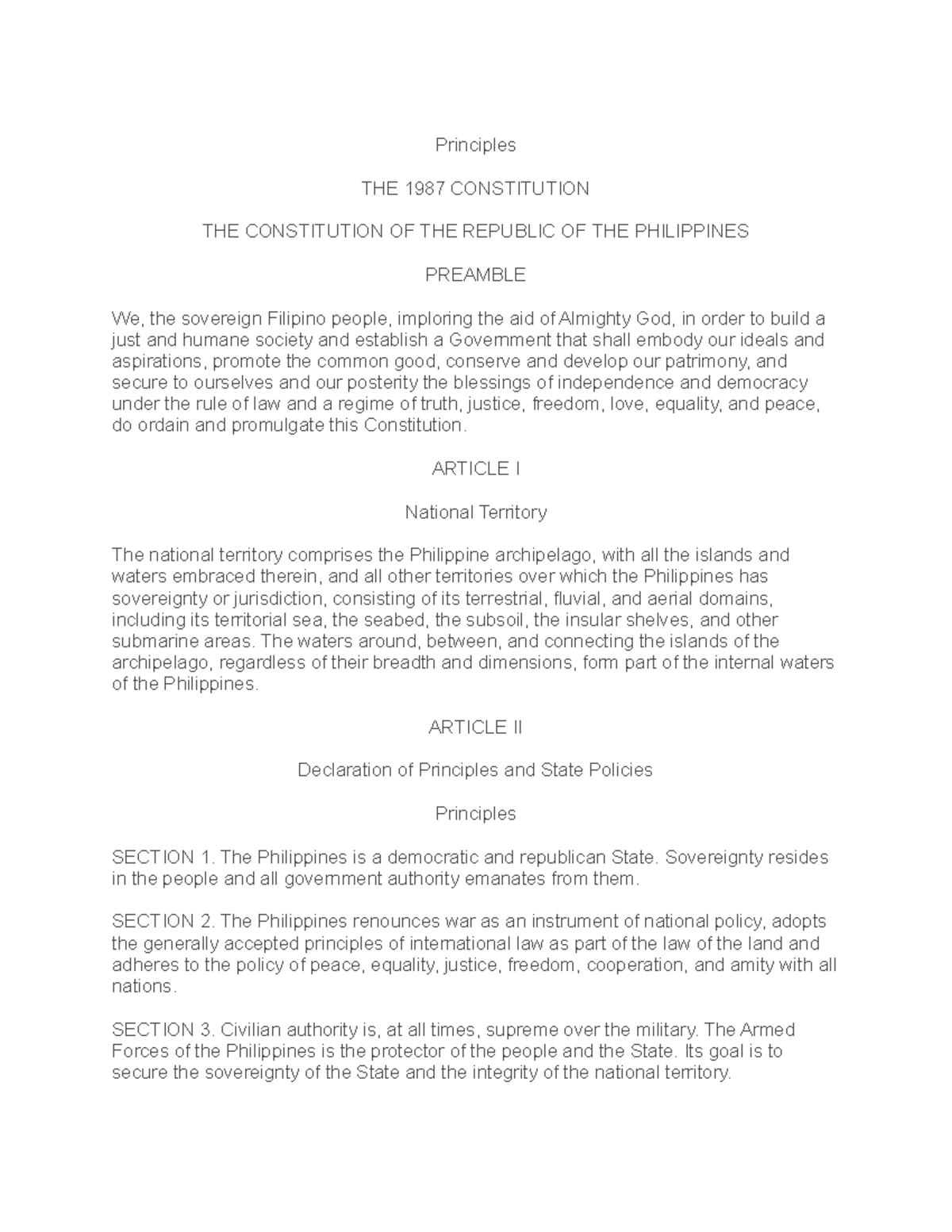 Preamble Notes - This file is very informative and easy to access ...