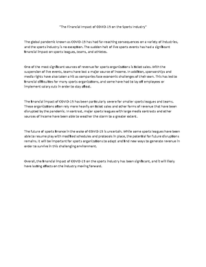 Wise Spending and Reducing Expenditures in Sports Finance - A Key to ...