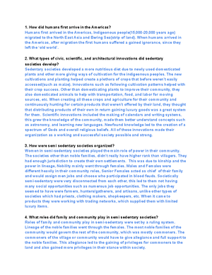 Natives of North America - Chapter 2 History - How did humans first ...