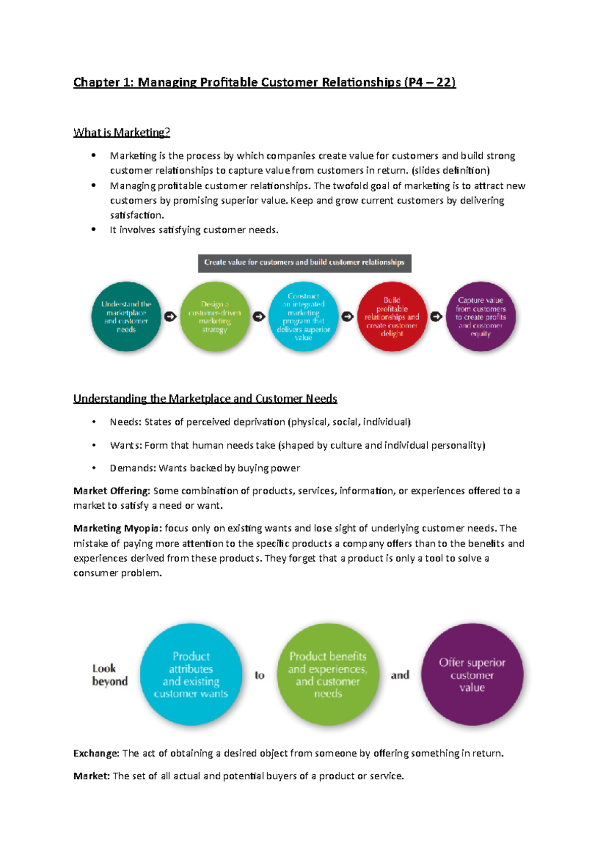 Chapter 1-3 Marketing Environment - Chapter 1: Managing Profitable ...