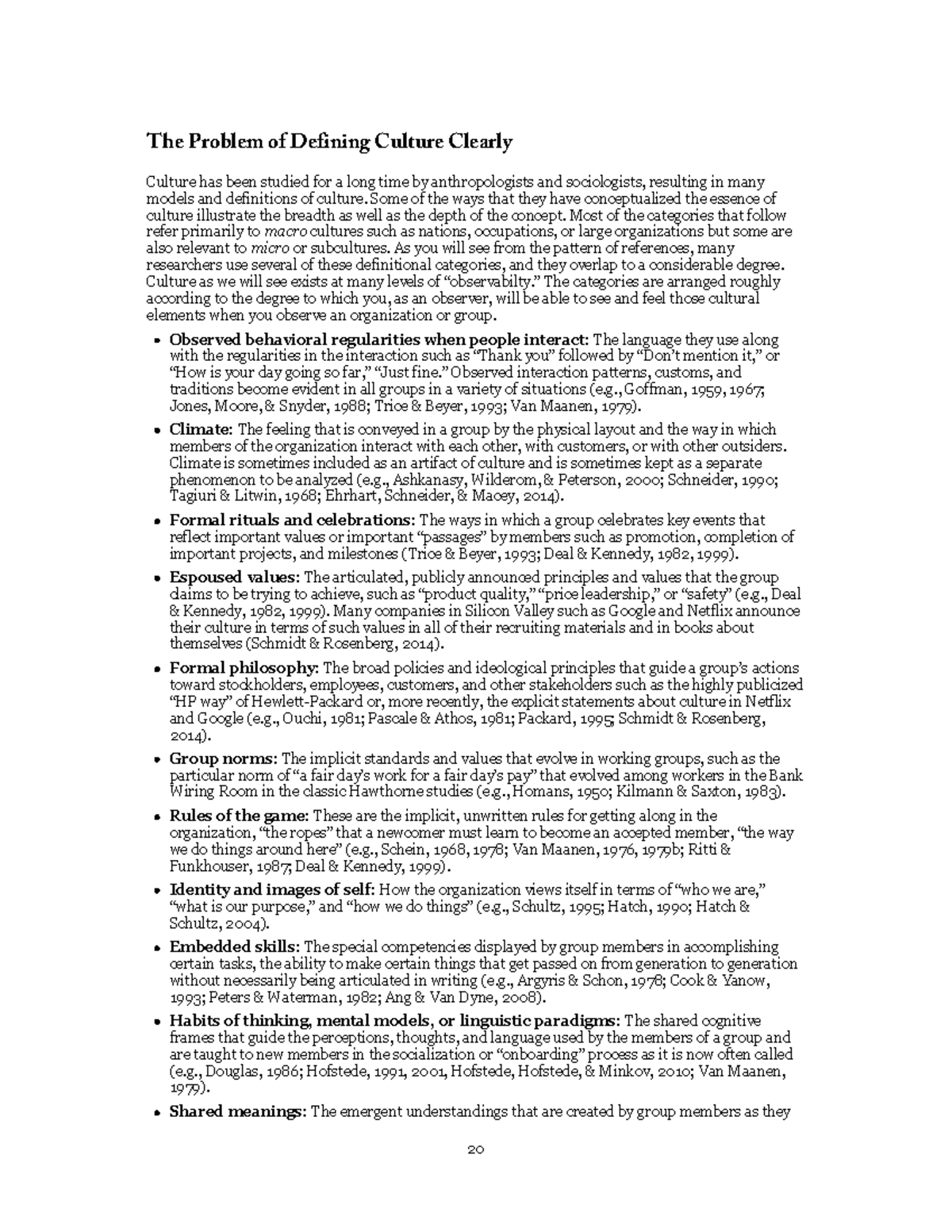 The problem of defining culture clearly - The Problem of Defining ...