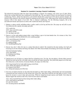 Ch 2 Class Activity 2-Role Model - Name: Ifidon Ikharo Date: 08/29 ...