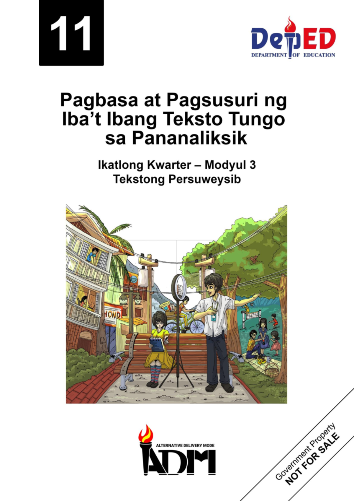 Module 3 Tekstong Persuweysib 1 - Pagbasa at Pagsusuri ng Iba’t Ibang ...