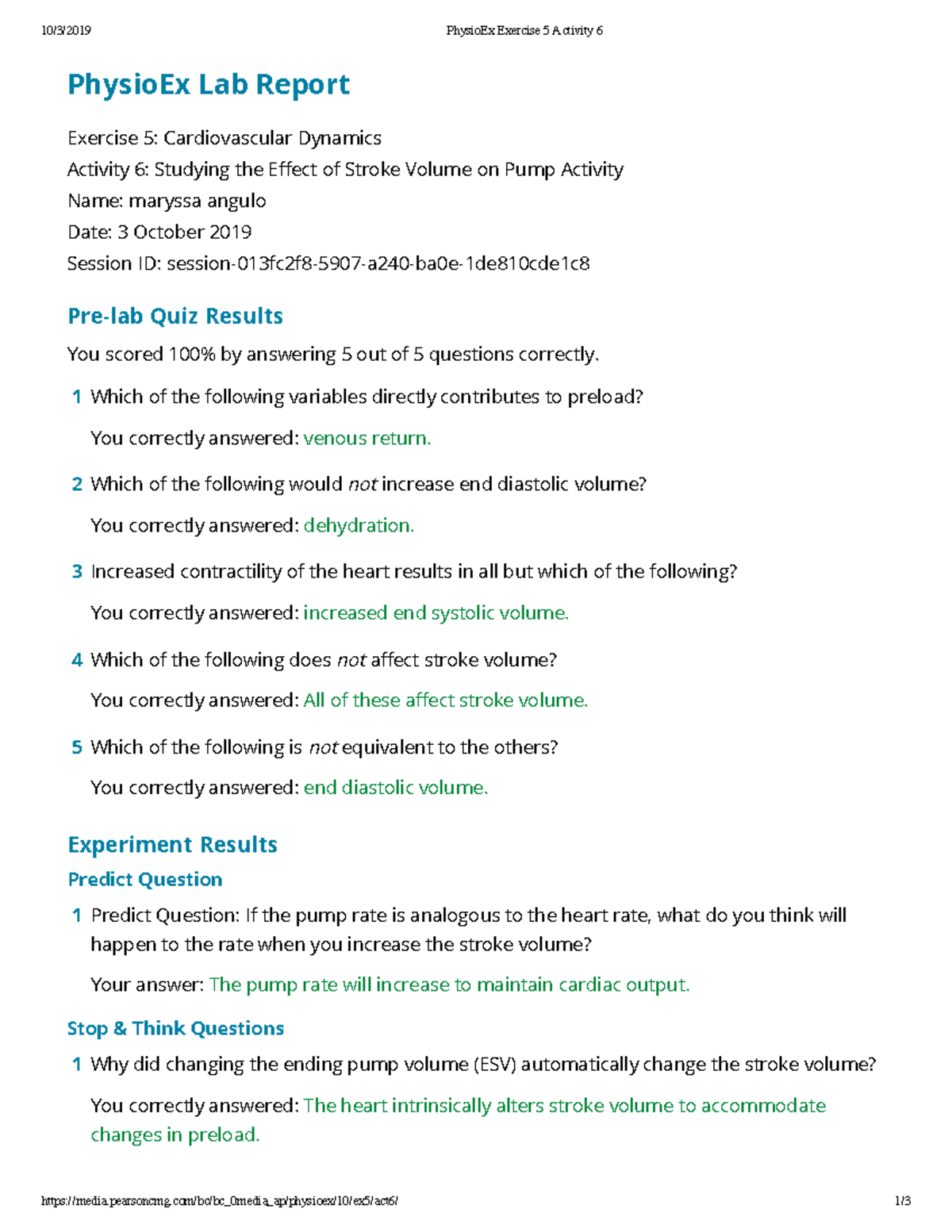Physio Ex Exercise 5 Activity 6 Pearsoncmg Bc Bc 0media Ap Physioex
