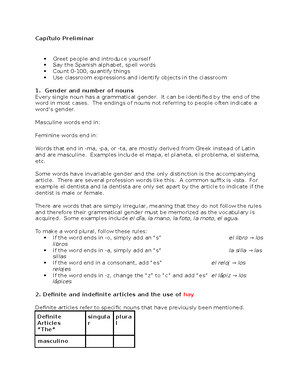 Spn 101 15 - Spanish final practice - ser vs. estar Ser and estar both ...