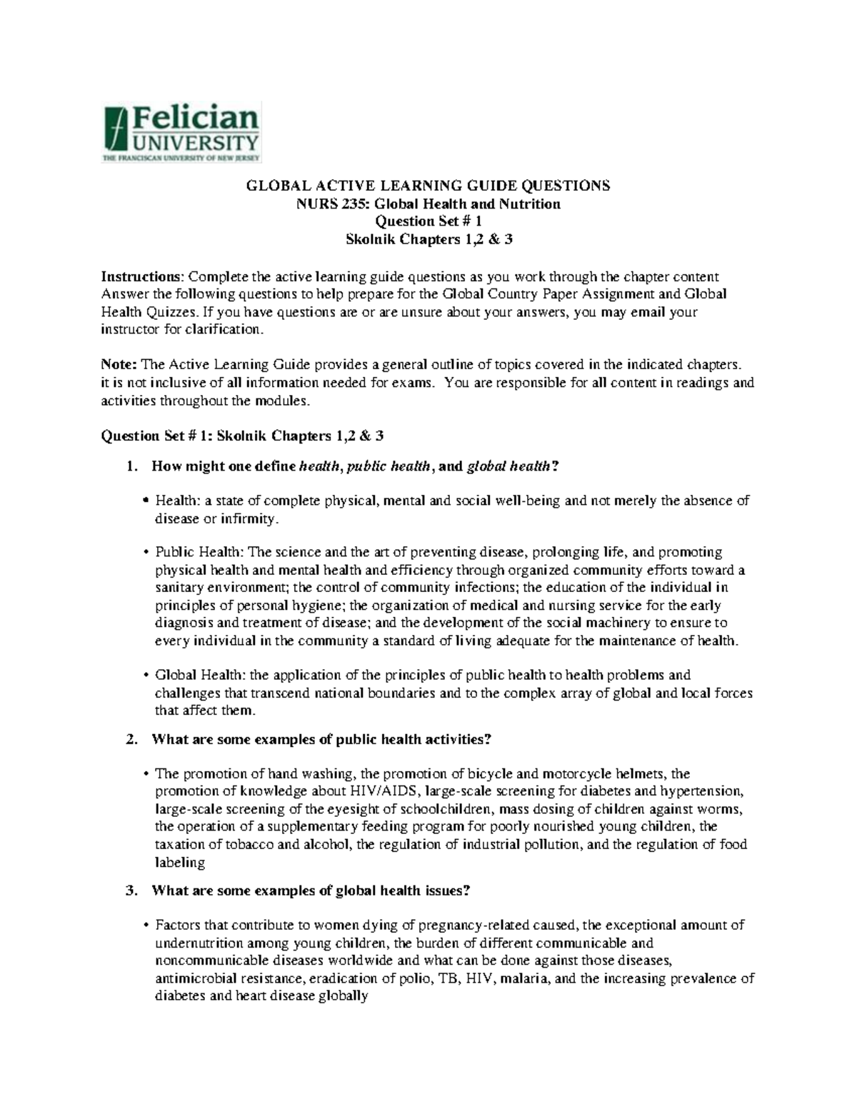 Set 1 Global Active Learning Guide Questions 235 1 - GLOBAL ACTIVE ...