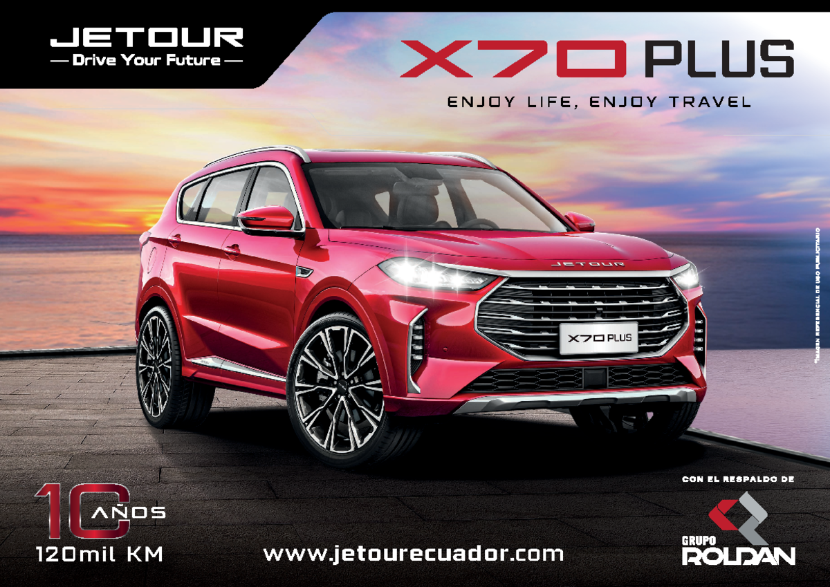 Ficha X70 PLUS-OK Final - 120mil KM jetourecuador E N J O Y L I F E , E ...