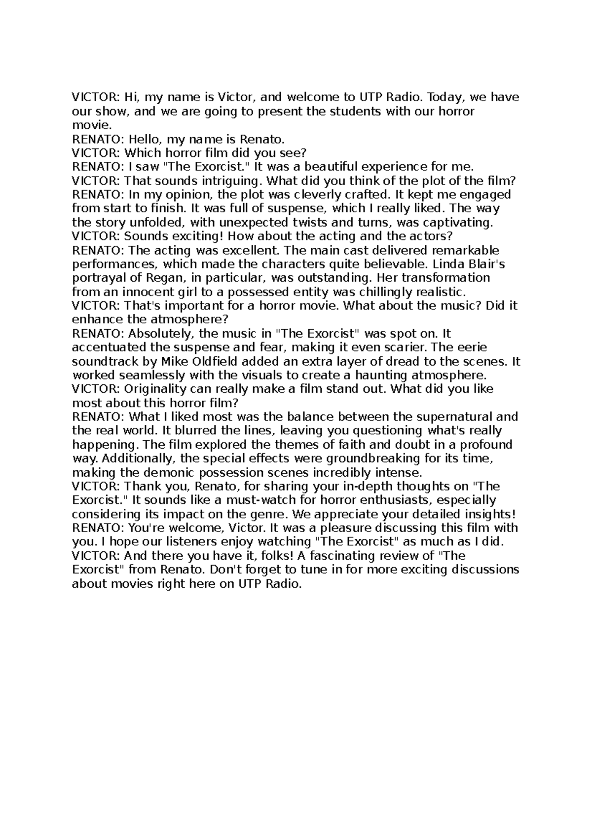 Week 8 - Tarea TA - VICTOR: Hi, my name is Victor, and welcome to UTP ...