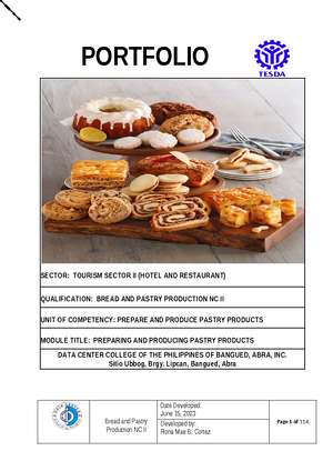 FSM8 Quantity Cookery - This course is designed to introduce students ...
