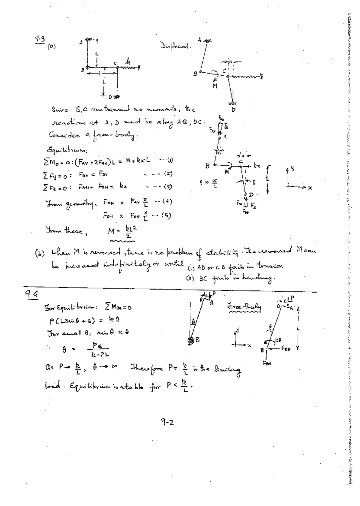 Krandall 5 - Mechanics of Solid H.Crandall Solution chapter 5 - $m®é® O ...
