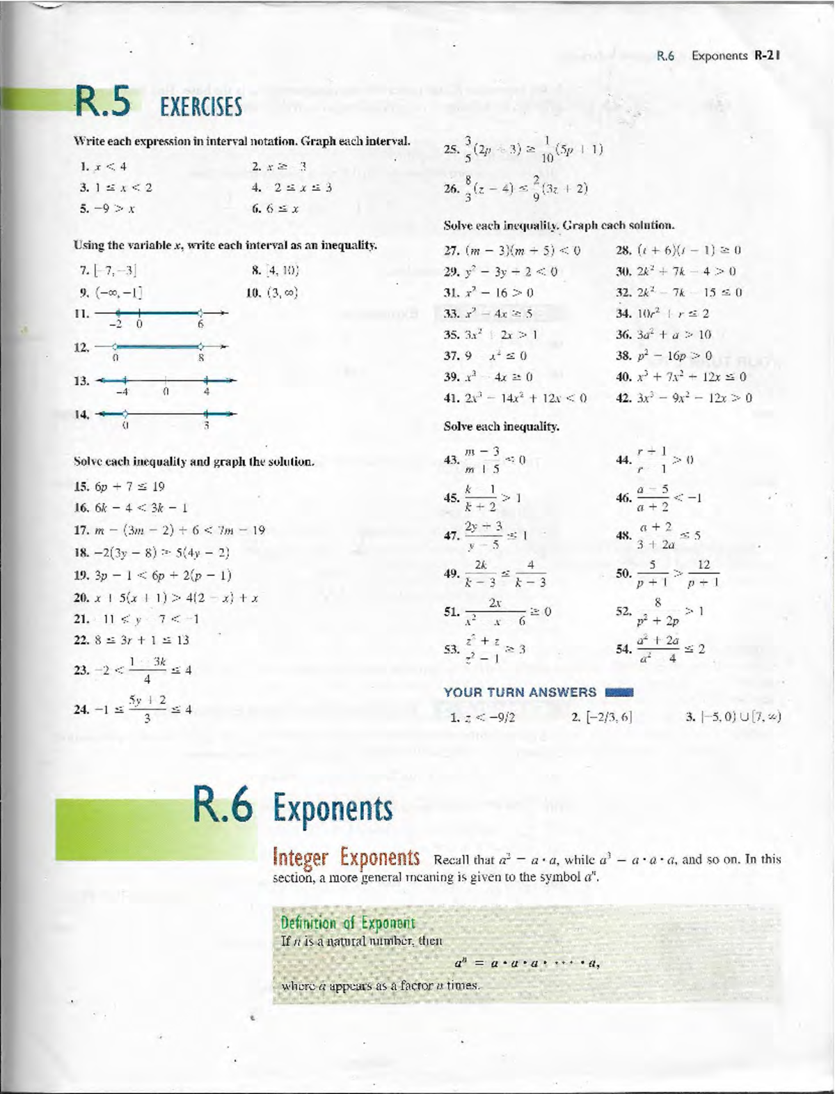 HW 2 - homework - R Exponents R EXERCISES Write each expression in ...