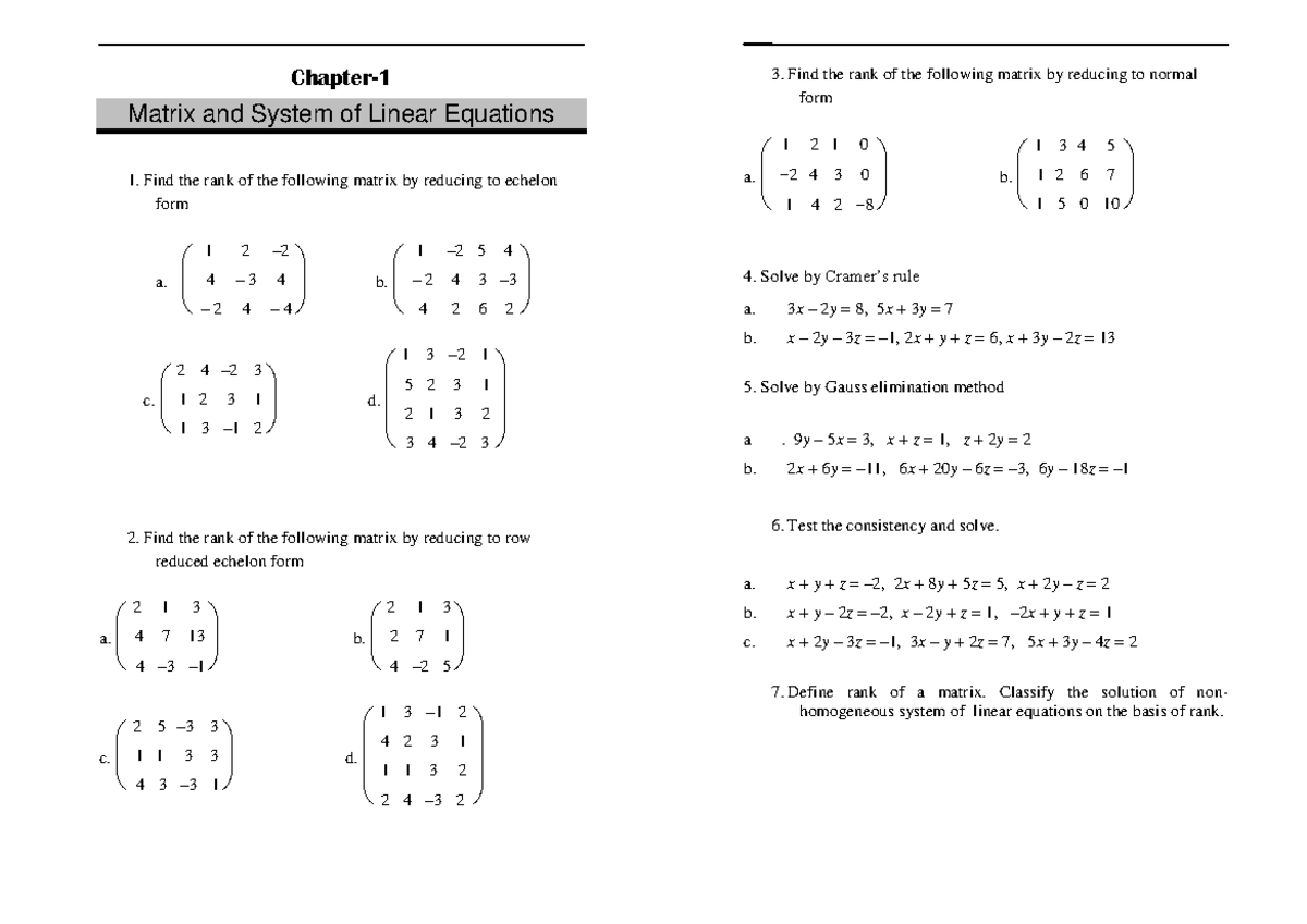 Chapter-1 240514 180753 - Chapter- Matrix and System of Linear ...