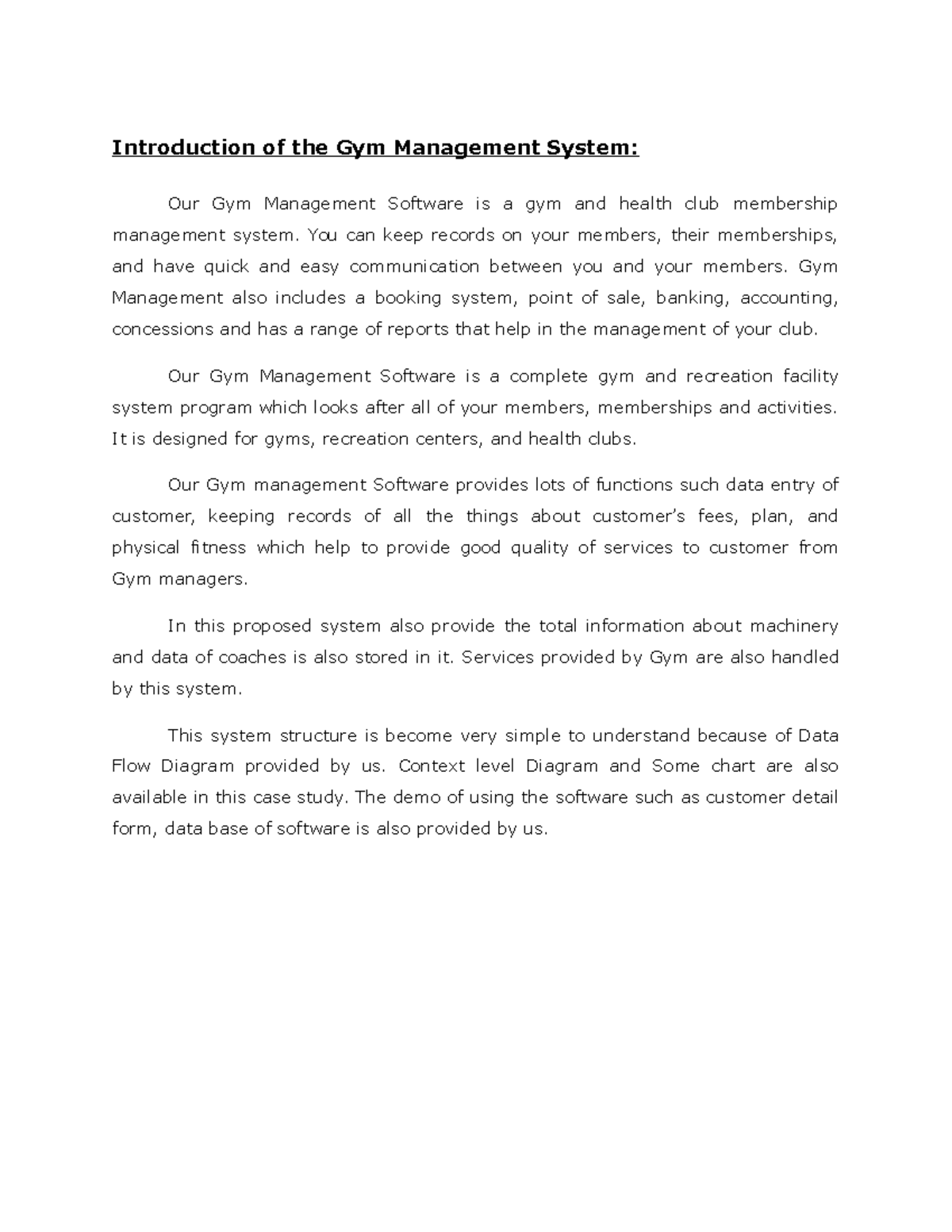 Introduction of the Gym Management Syste - You can keep records on your ...