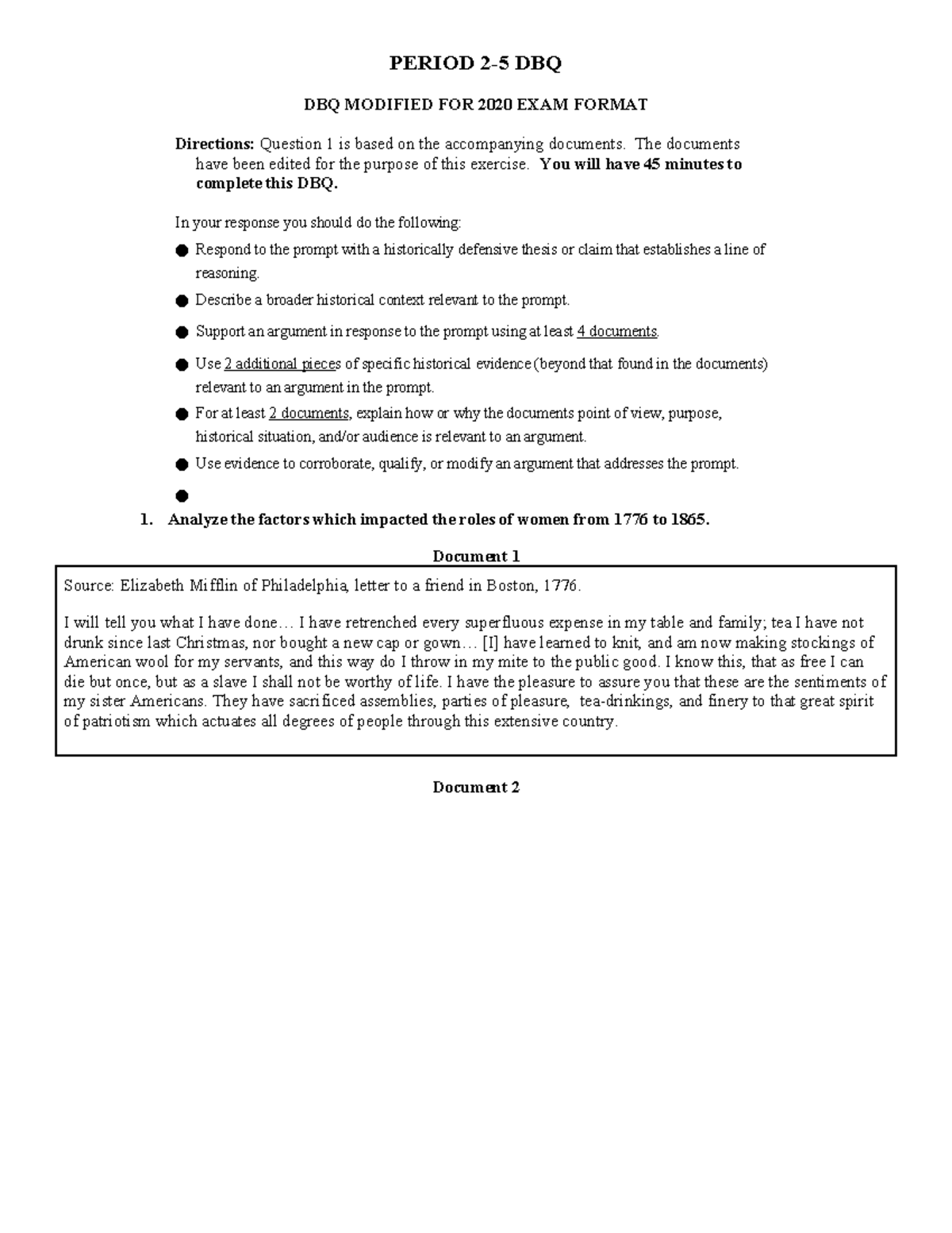 2020 periods 2-5 dbq - PERIOD 2-5 DBQ DBQ MODIFIED FOR 2020 EXAM FORMAT ...