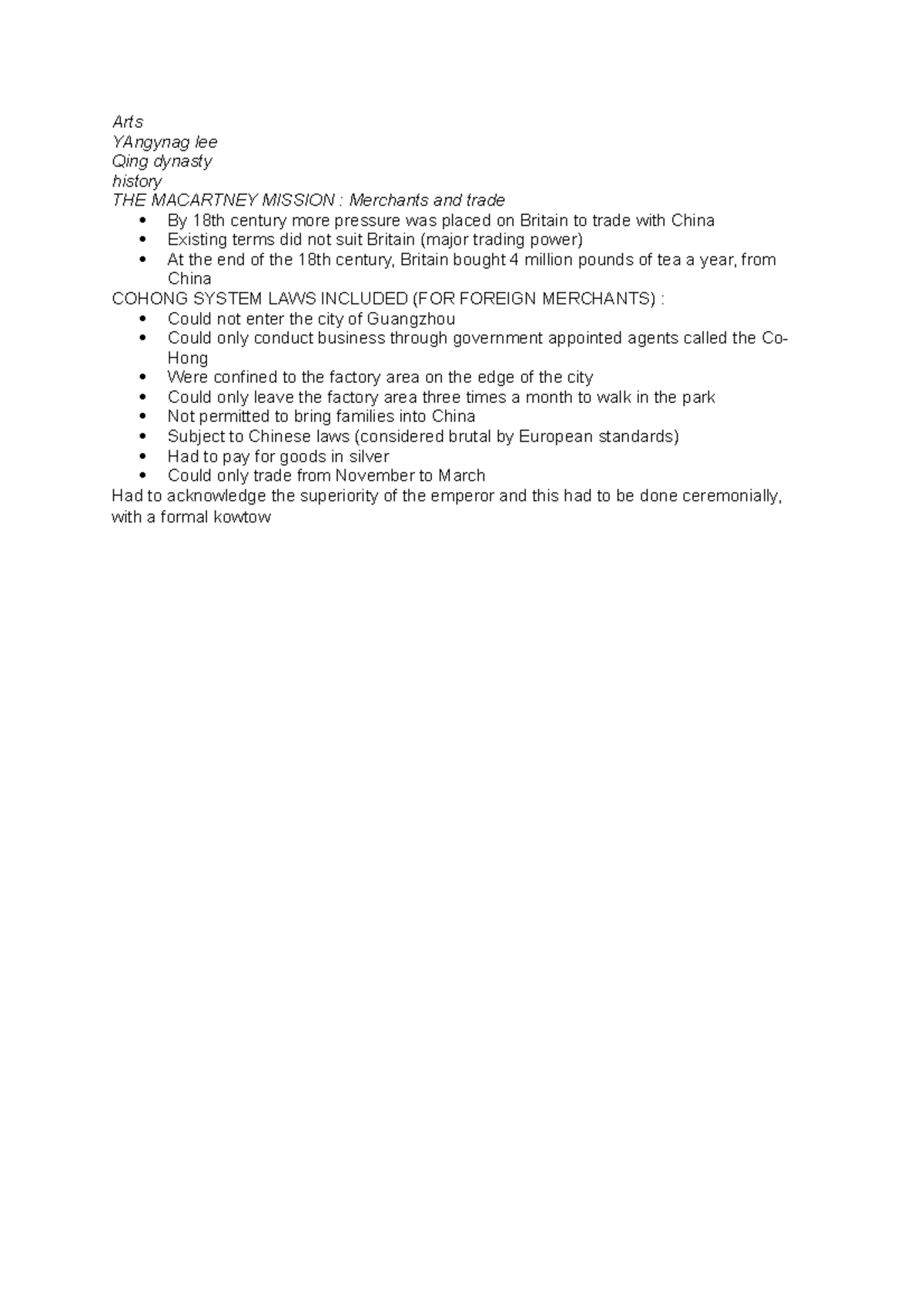 The professional Qing Dynasty part 3 - Arts YAngynag lee Qing dynasty ...