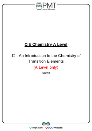 20. Nitrogen Compounds - CIE Chemistry A Level 20 : Nitrogen Compounds ...