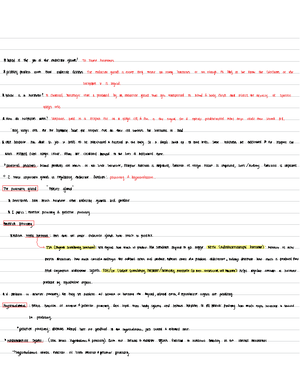 Immune System Pt 2 - Lecture notes. - Immune system pt. 2 Identifying ...