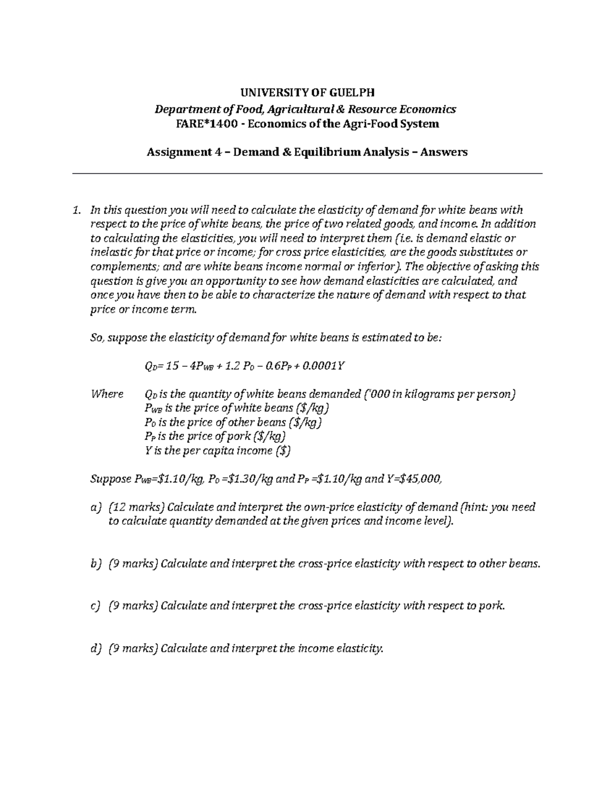Assignment 4 W23 Questions UNIVERSITY OF GUELPH Department Of Food assignment-4-w23-questions-university-of-guelph-department-of-food