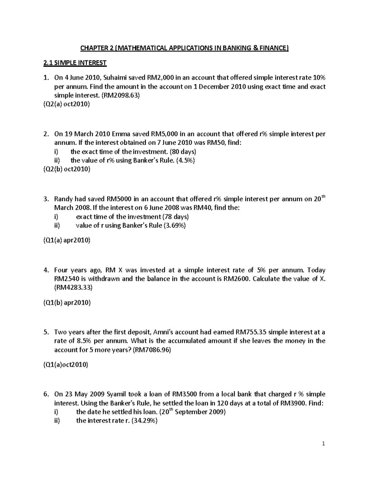 Tutorial 2 1 Simple Interest Business In Mathematics MAT112 CHAPTER tutorial-2-1-simple-interest-business-in-mathematics-mat112-chapter
