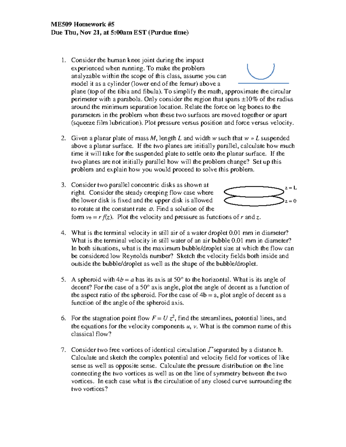 Solution 5 - ME509 Homework Due Thu, Nov 21, at 5:00am EST (Purdue time ...