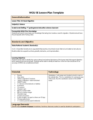D006 Task 1 - Task 1 for D006 WGU SPED course. - A. Mei: SLD Written ...
