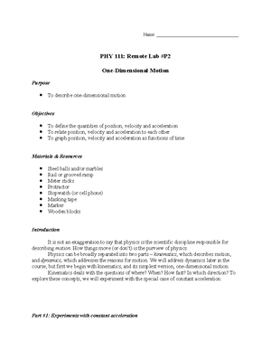 Lab Report 10: Waves and Sound Lab Report - General Physics Laboratory ...