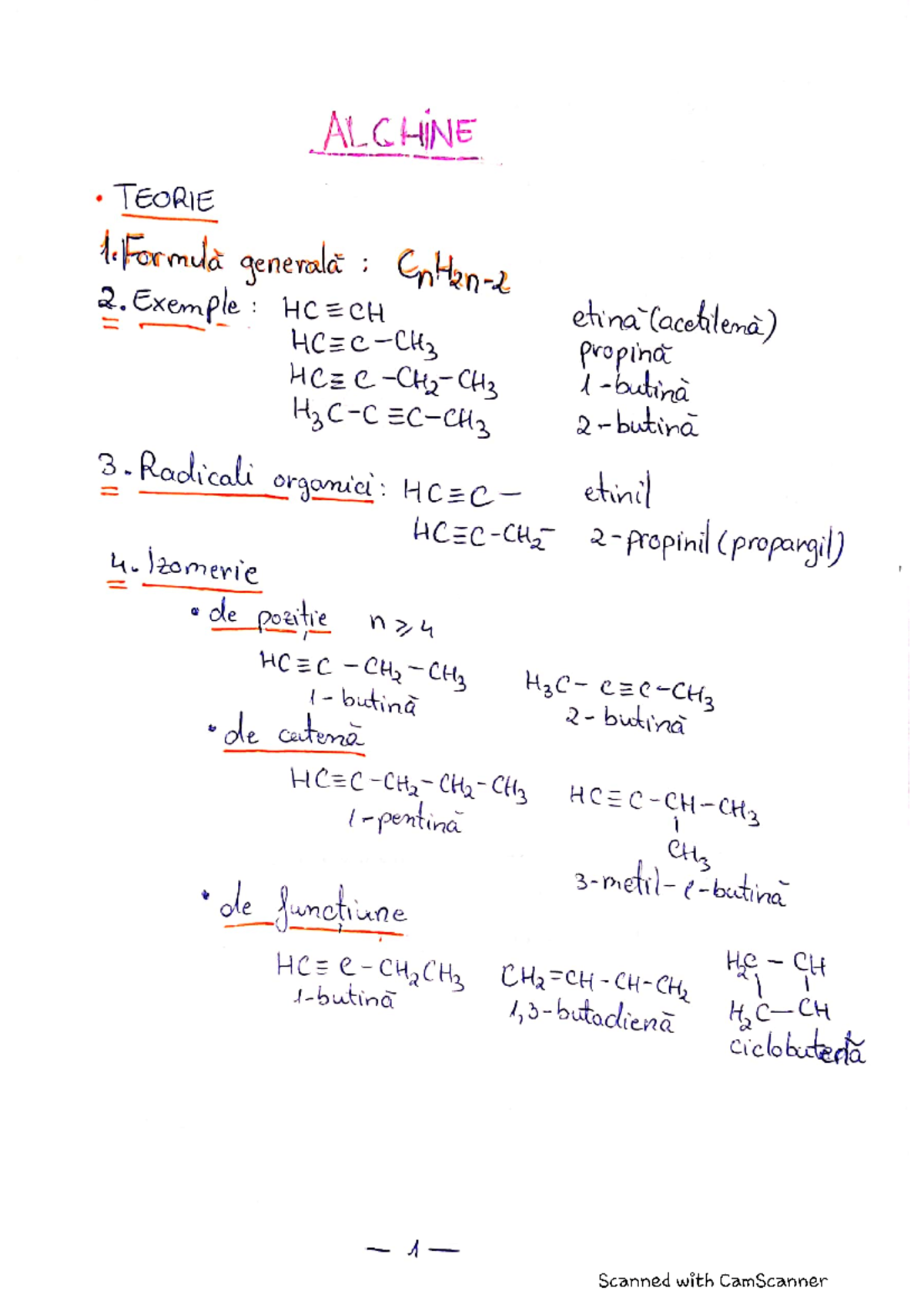 Alchine+Arene - Rezumat lectii Alchine si Arene - Chimie - Studocu