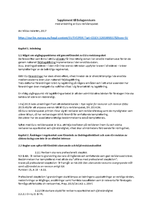 Social trygghet - 1) Leif jobbar som personlig assistent (extra ...