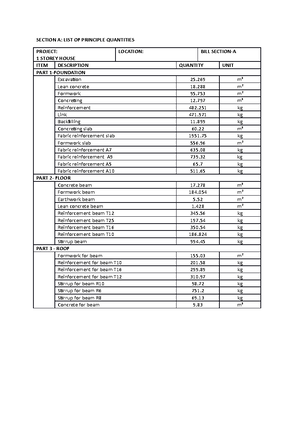 Beam construction - 1 INTRODUCTION Assignment Civil Engineering Quantities and Estimation (ECM ...