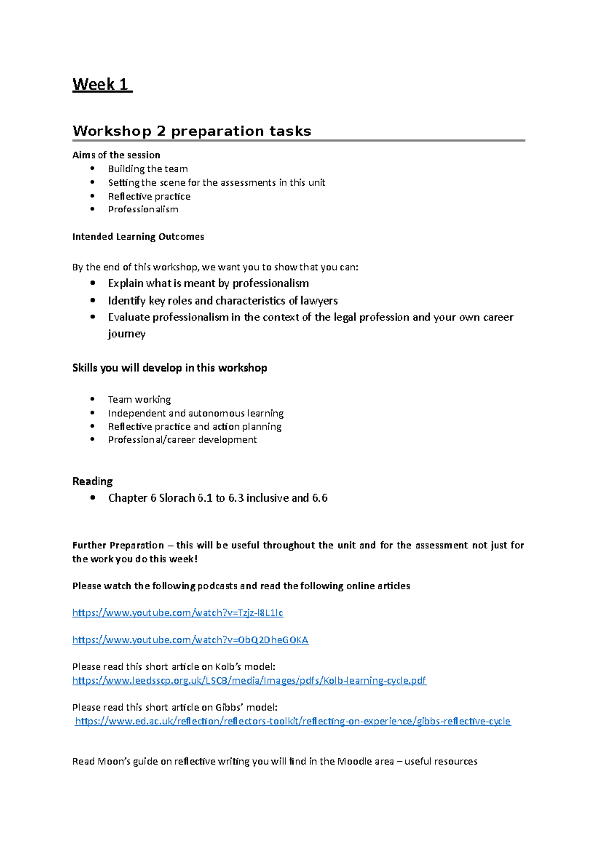 Week 1 workshop 2 prep tasks - 456Z0016 - MMU - Studocu