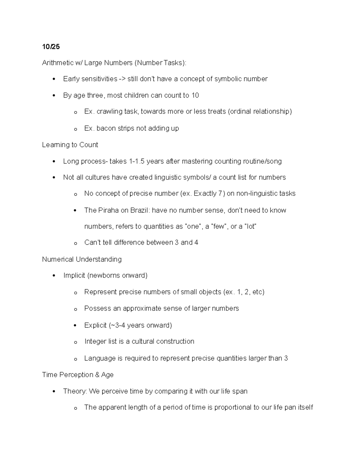 Time Perception & Age pysch - 10/ Arithmetic w/ Large Numbers (Number ...