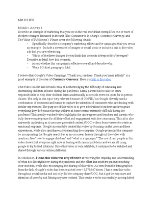 Example of Modern Marketing Write-Up - I think Gatorade’s marketing ...