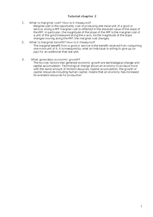 Tutorial chapter 6 - macro - Tutorial Economic growth 1. Brazil’s real GDP was 1,360 trillion ...