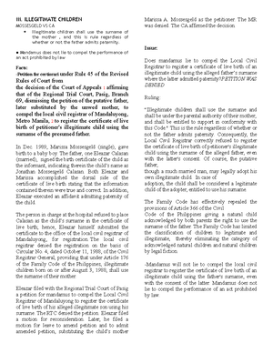 Sample Questions and Answers - Marriages - Marriage; Divorce Decree ...