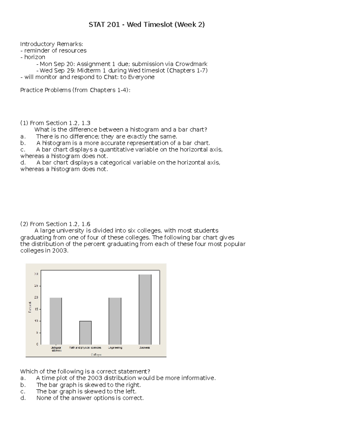 Week02 - Analyzing data by using statistics - STAT 201 - Wed Timeslot ...