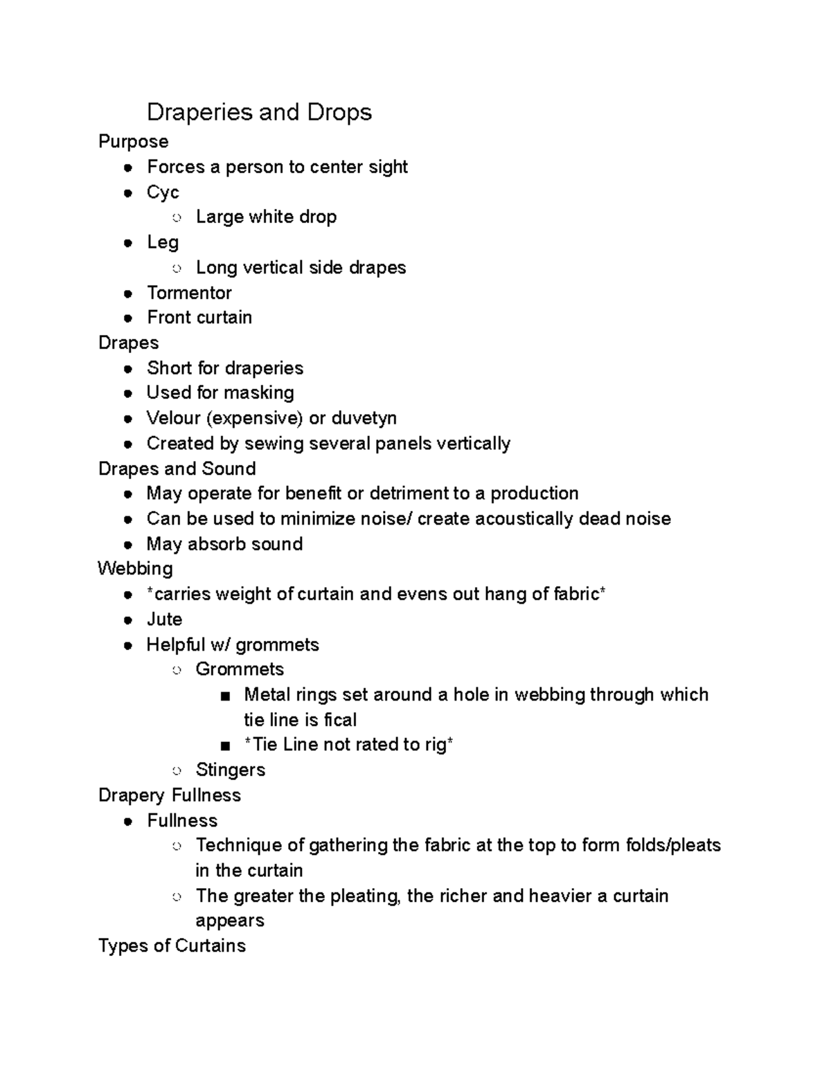 Draperies and Drops - Different Curtains and how they work. - Draperies ...