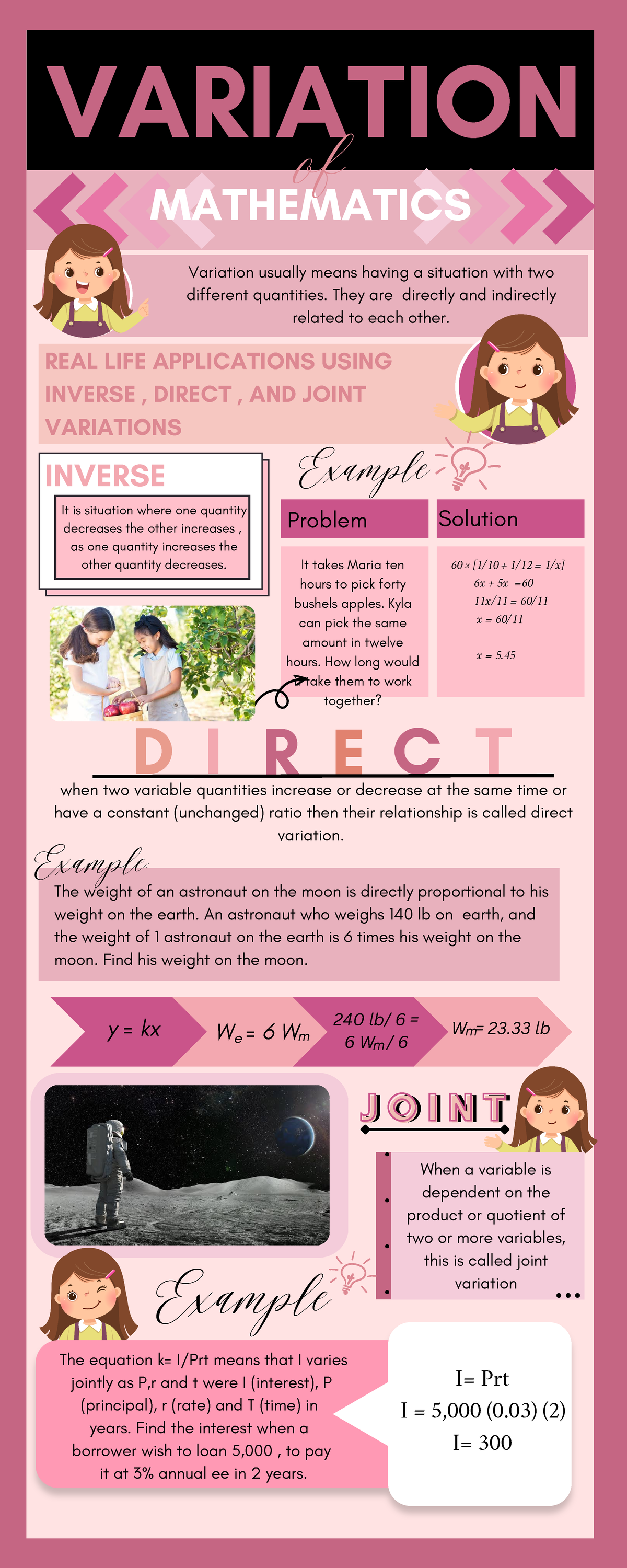 Variations Math-9-1 - Variation usually means having a situation with ...