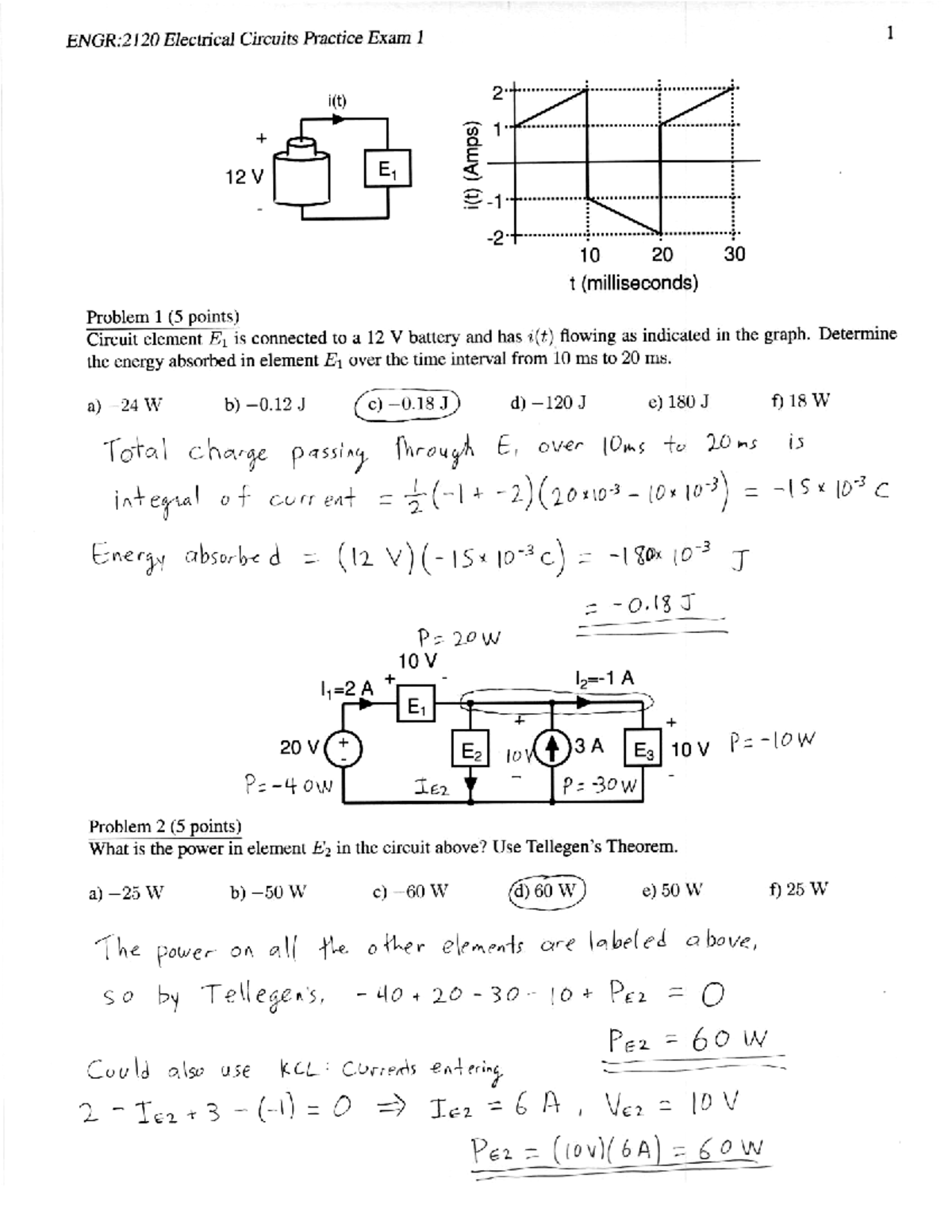 Practice Exam 1 - ENGR21200001 - Studocu